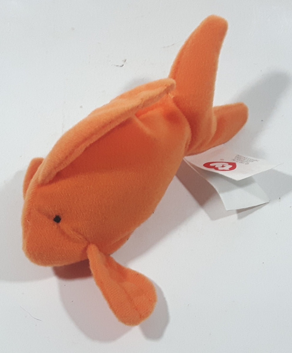 1993 Ty Beanie Babies Goldie The Goldfish Stuffed Plush Toy – Treasure ...