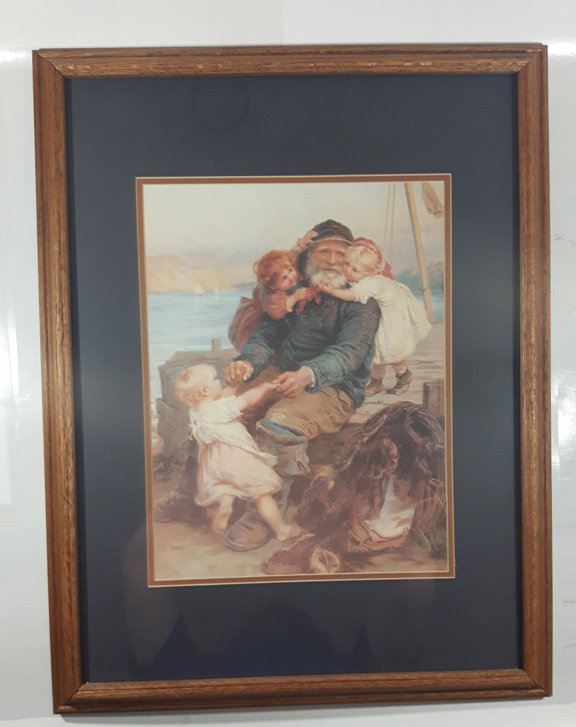 Who Do You Love? by Frederick Morgan 20" x 27" Framed Painting Art Pri ...