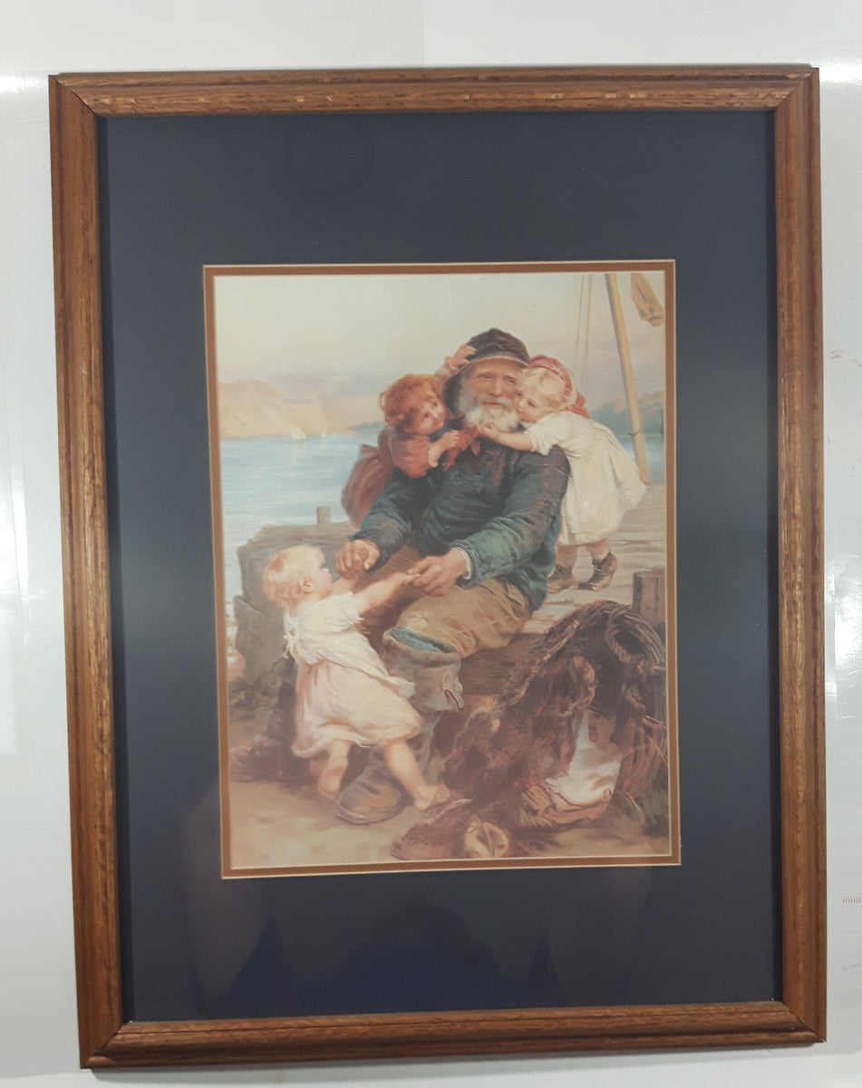 Who Do You Love? by Frederick Morgan 20" x 27" Framed Painting Art Pri ...