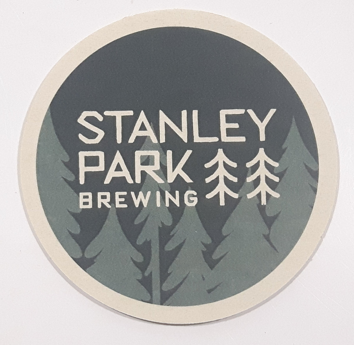 Stanley Park Brewing 3 1/2" Paper Beverage Drink Coaster – Treasure ...