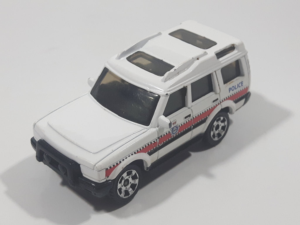 2007 Matchbox Best of British Land Rover Discovery Police White Die Ca ...