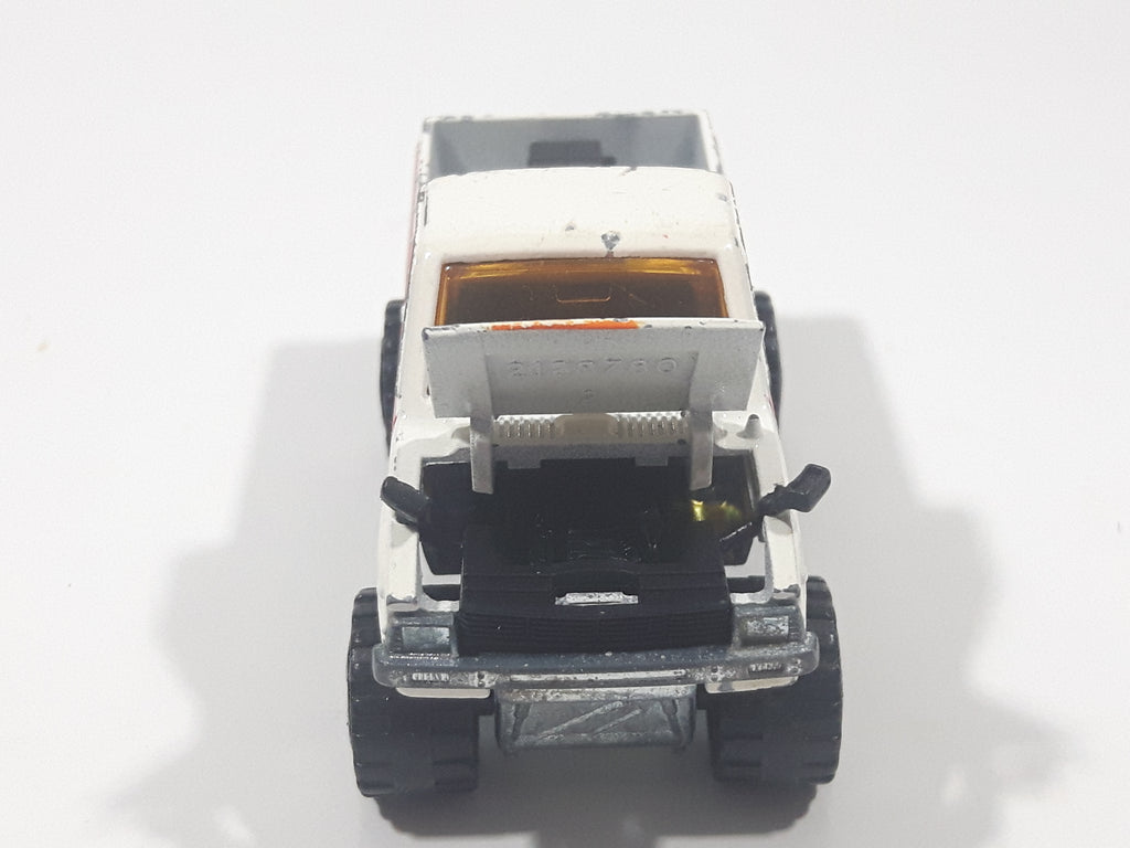 Majorette No. 287 and 292 4x4 Toyota Pick-up Truck White Die Cast Toy ...