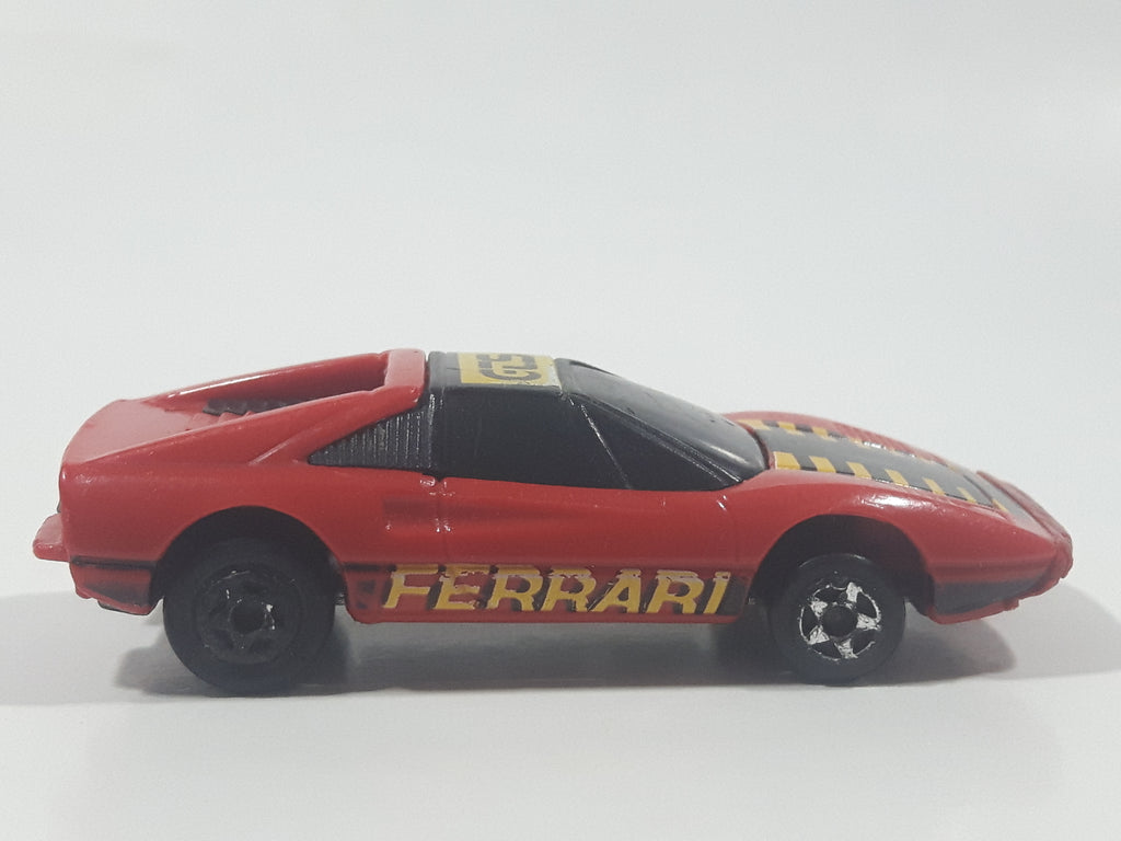 Vintage 1980 Kidco Burnin' Key Cars Ferrari GTS Red Plastic Body Toy C ...