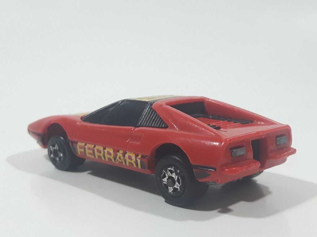 Vintage 1980 Kidco Burnin' Key Cars Ferrari GTS Red Plastic Body Toy C ...