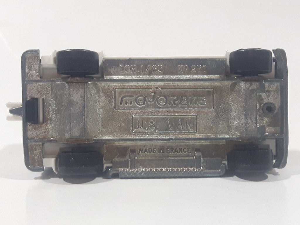 Vintage Majorette No. 250 U.S. Van Black 1/65 Scale Die Cast Toy Car V ...