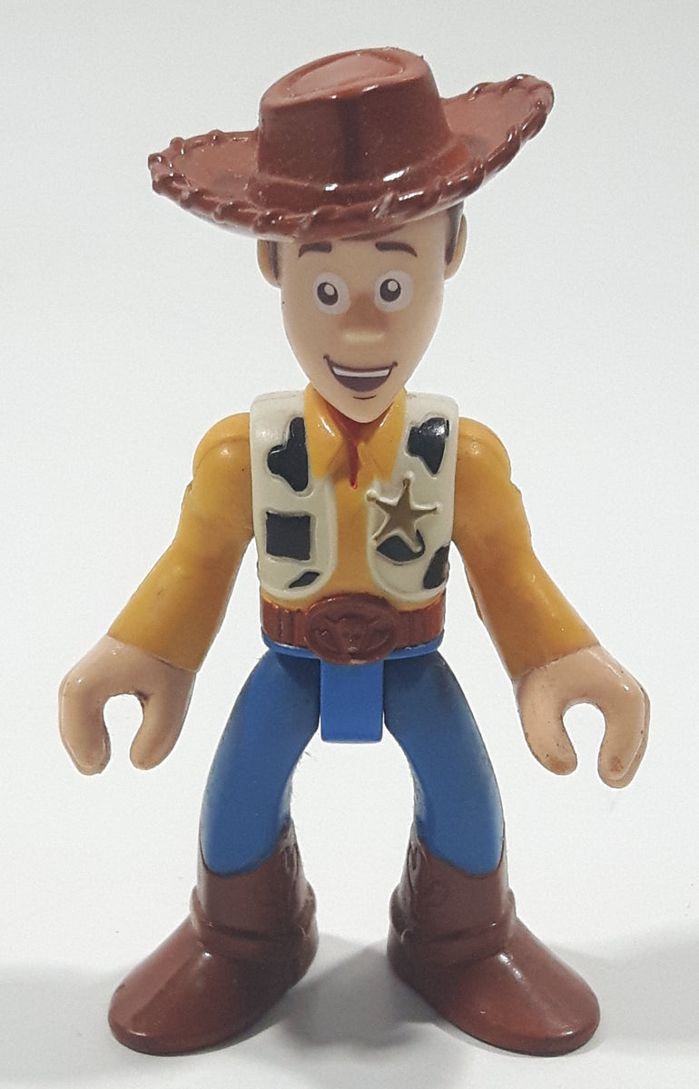 Disney Pixar Toy Story Woody 3 1/4" Tall Toy Action Figure – Treasure ...