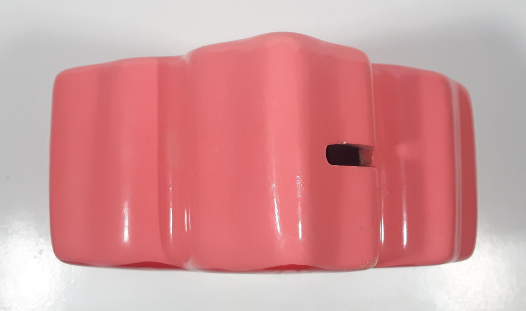 Disney Tinkerbell Pink Star Shaped Flower 6" Tall Ceramic Coin Bank ...