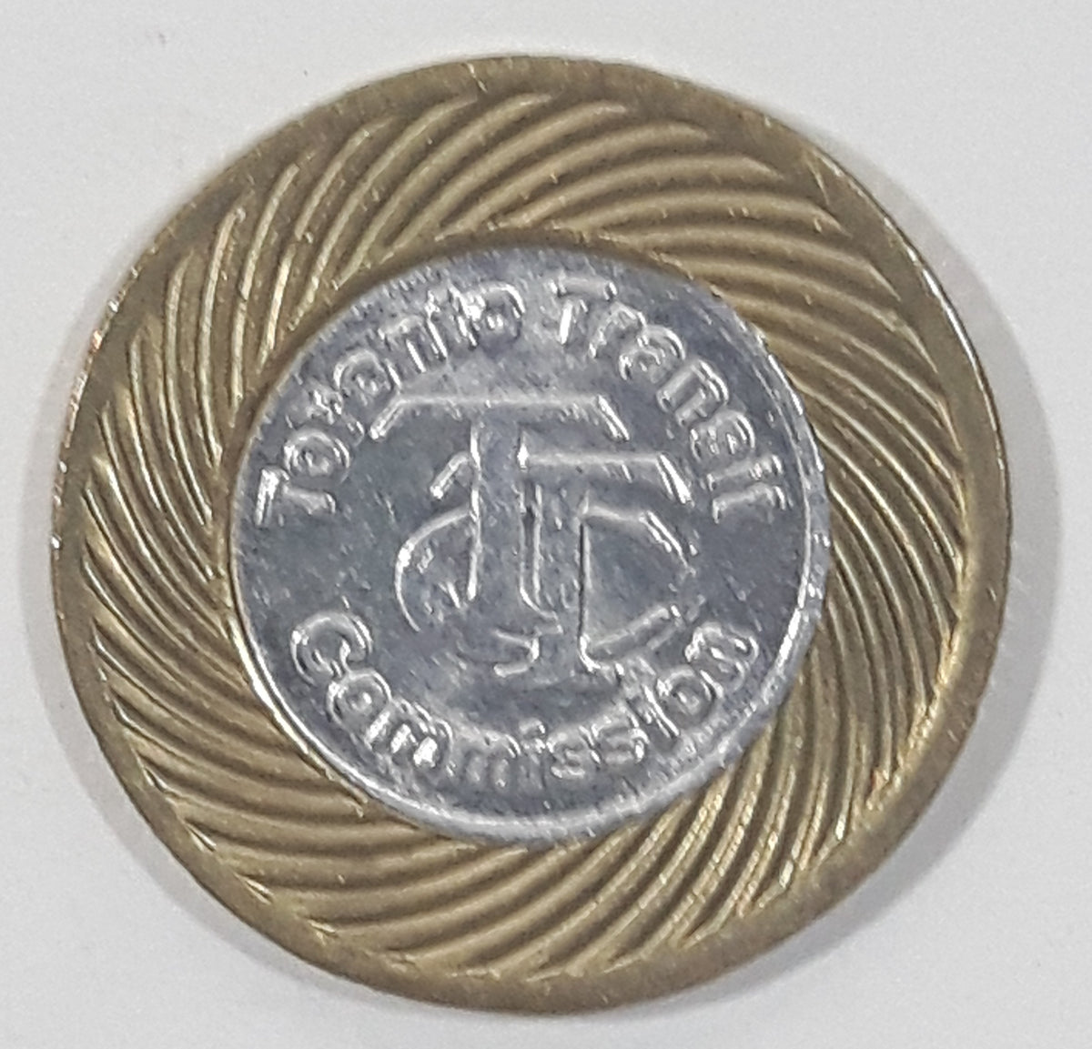 TTC Toronto Transit Commission Valid For One Fare Metal Coin Token ...