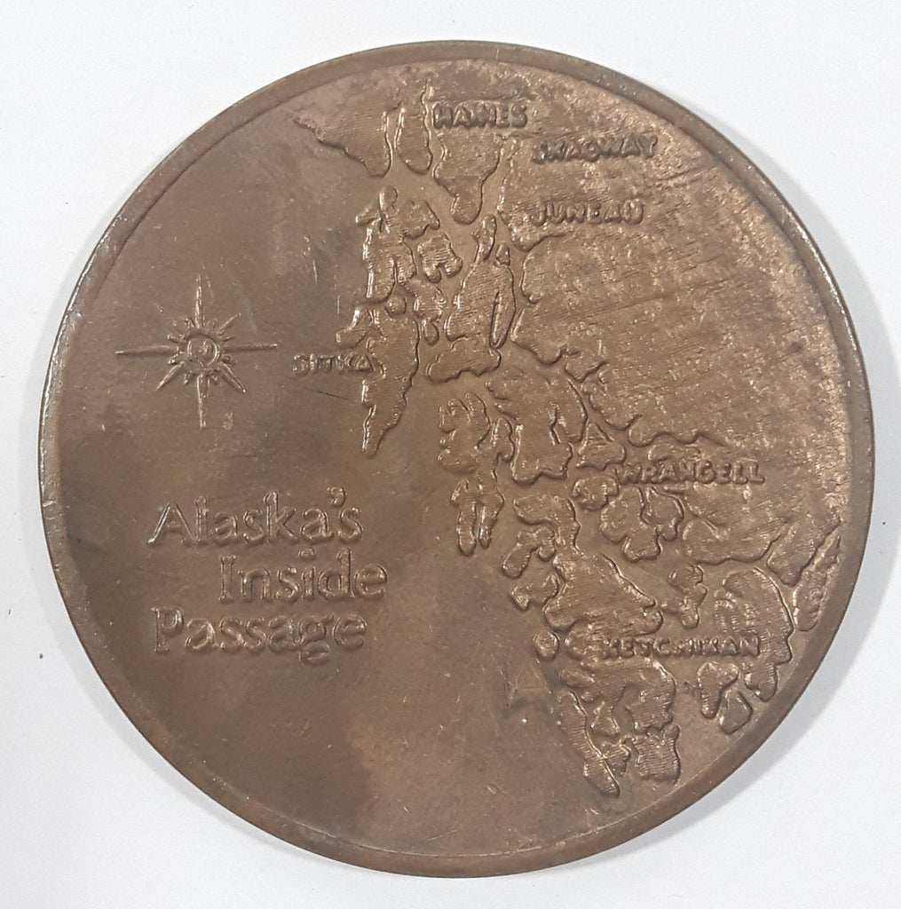 1997 Alaska Inside Passage Cruise "Alaskana" Metal Coin – Treasure ...