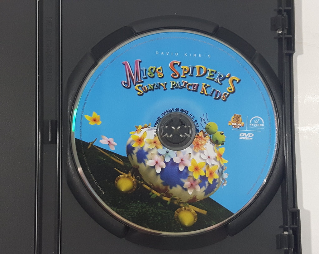 2003 MGM Kids David Kirk's Miss Spider's Sunny Patch Kids DVD Movie Fi ...