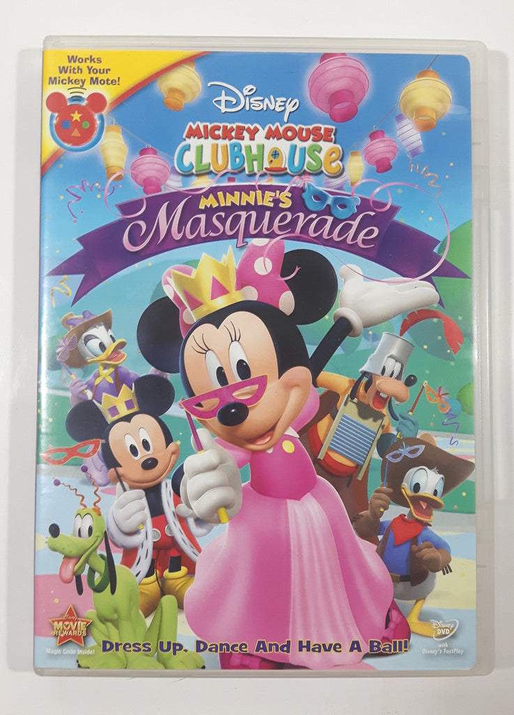 Disney Mickey Mouse Clubhouse Minnie's Masquerade DVD Movie Film Disc ...