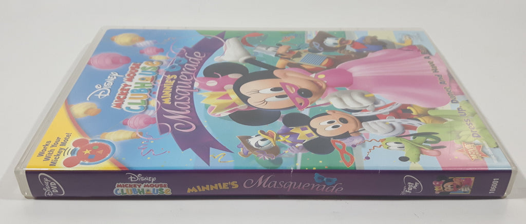Disney Mickey Mouse Clubhouse Minnie's Masquerade DVD Movie Film Disc ...