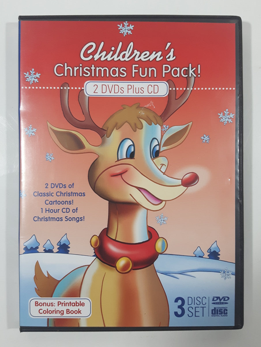 Children's Christmas Fun Pack 3 Disc Set DVD Movie Film Disc - USED ...