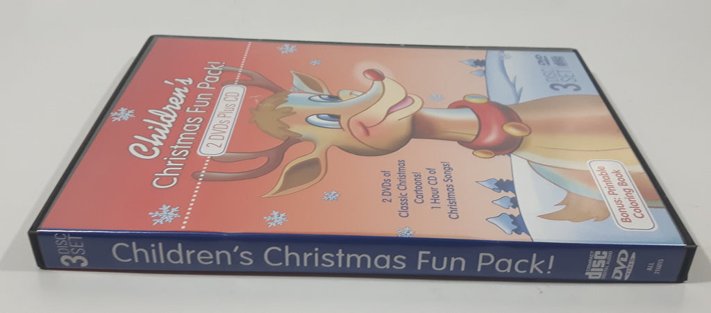 Children's Christmas Fun Pack 3 Disc Set DVD Movie Film Disc - USED ...