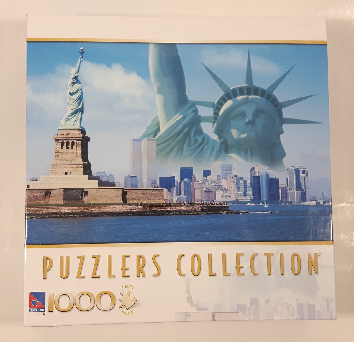 2007 Puzzlers Collection Statue of Liberty and New York 1000 Pieces Ne ...