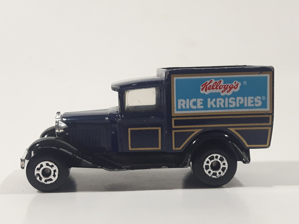 1990 Matchbox Model A Ford Kellogg's Rice Krispies Cereal Orange Die C ...