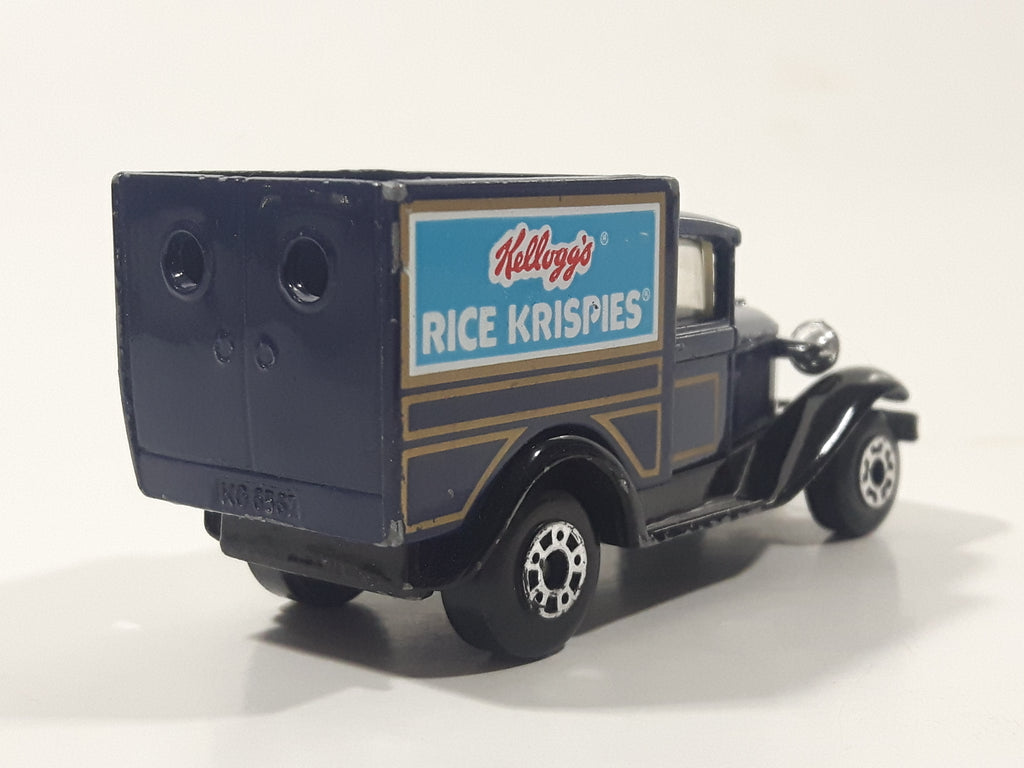 1990 Matchbox Model A Ford Kellogg's Rice Krispies Cereal Orange Die C ...