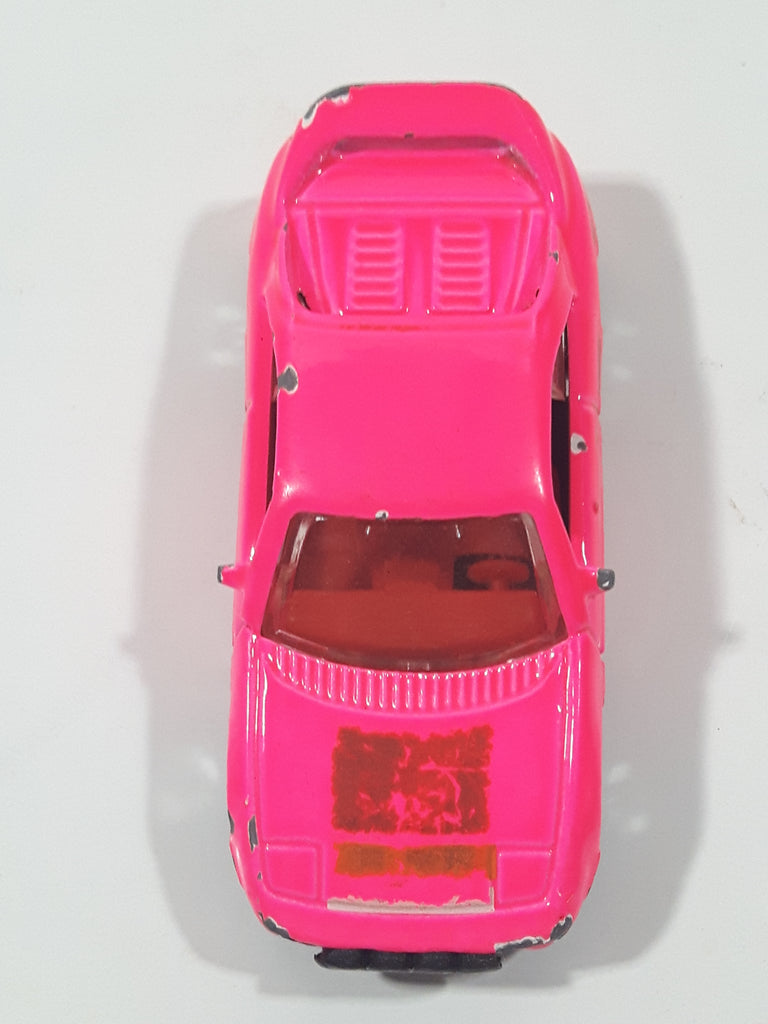 1994 Hot Wheels Parking Garage Set Toyota MR2 Hot Pink Die Cast Toy Ca ...