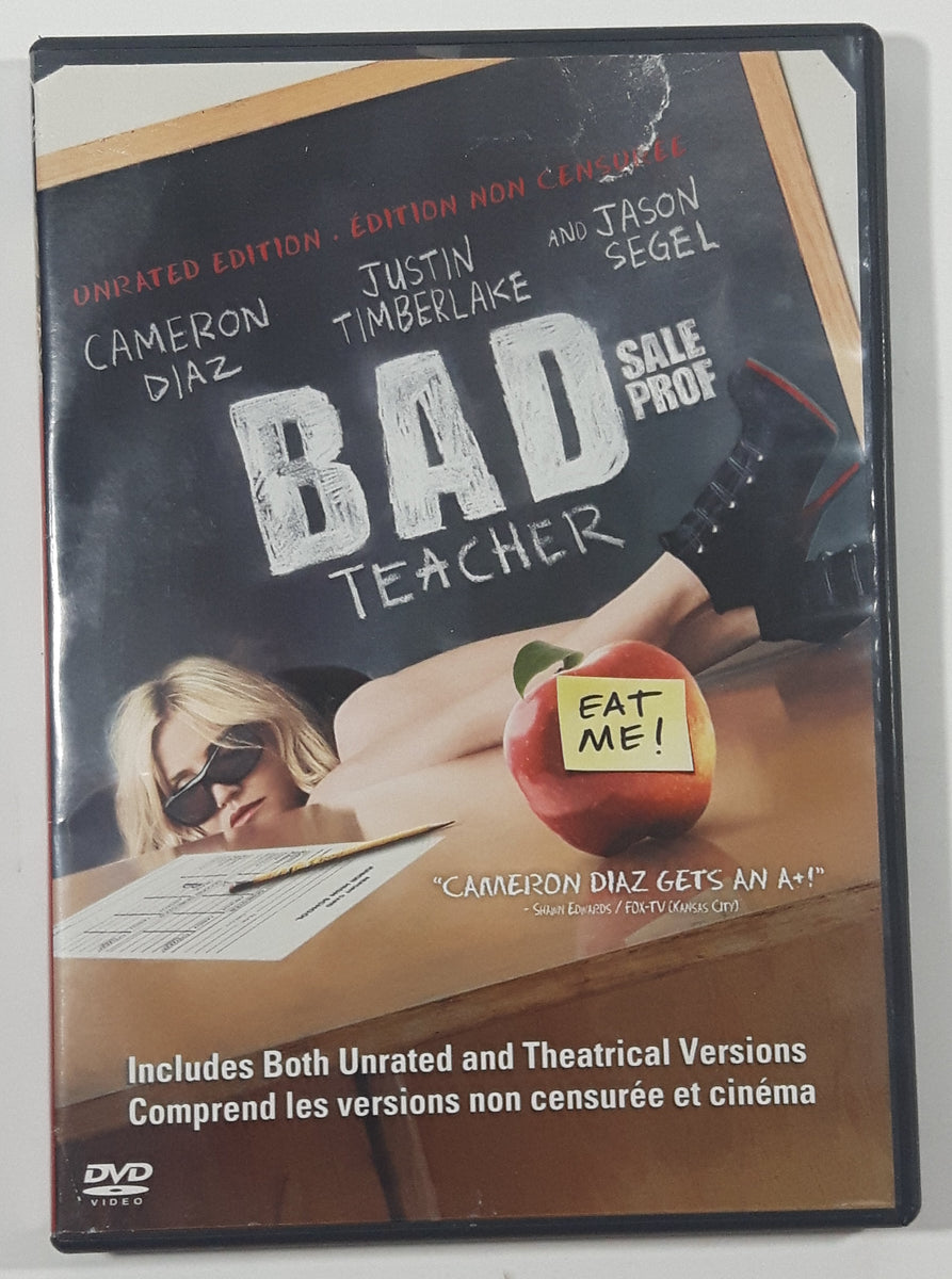 Bad Teacher DVD Movie Film Disc - USED – Treasure Valley Antiques ...