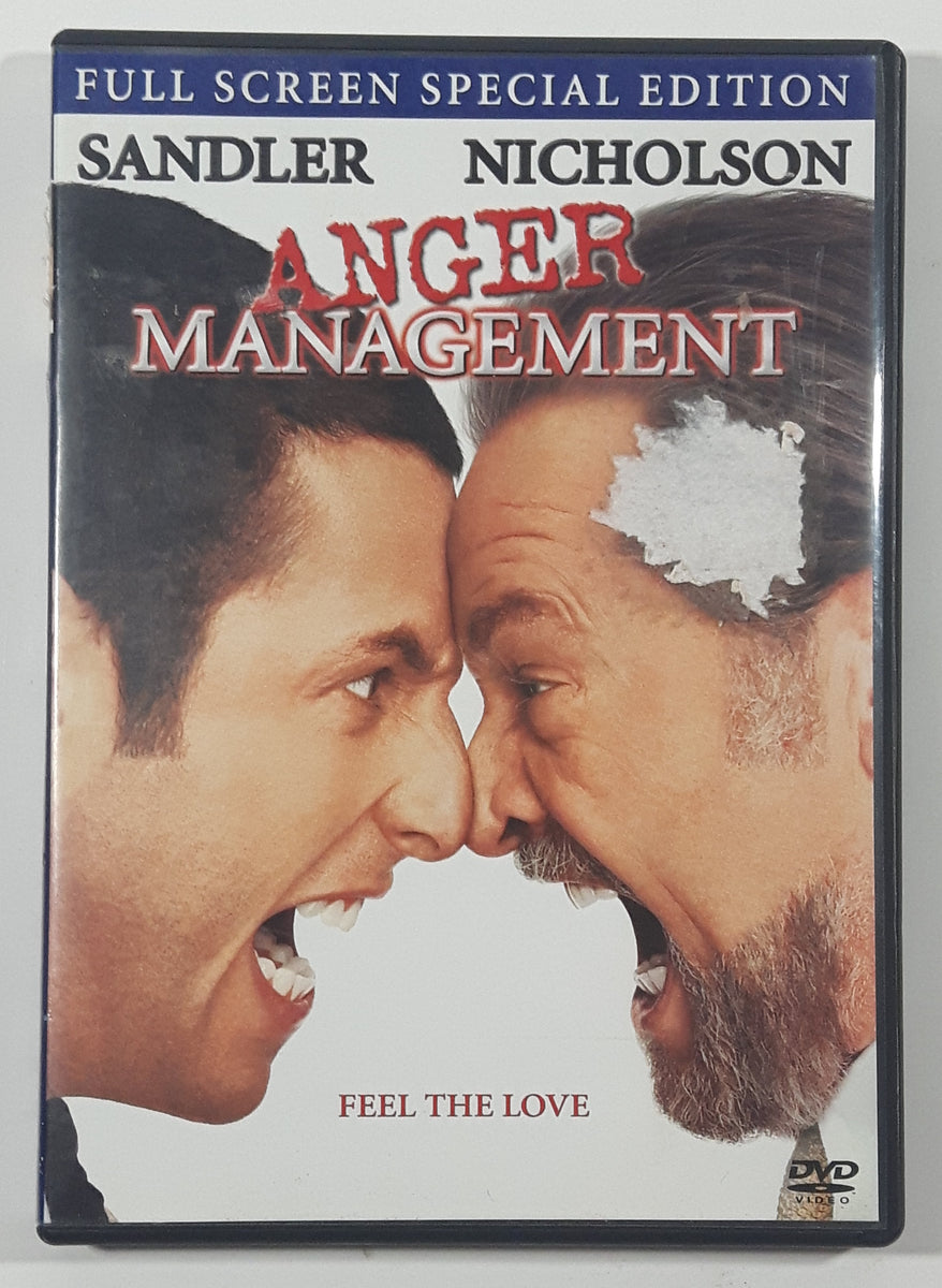 Anger Management Full Screen Special Edition DVD Movie Film Disc - USE ...