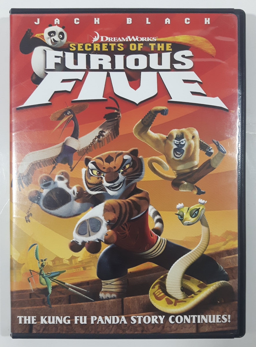 DreamWorks Secrets Of The Furious Five DVD Movie Film Disc - USED ...
