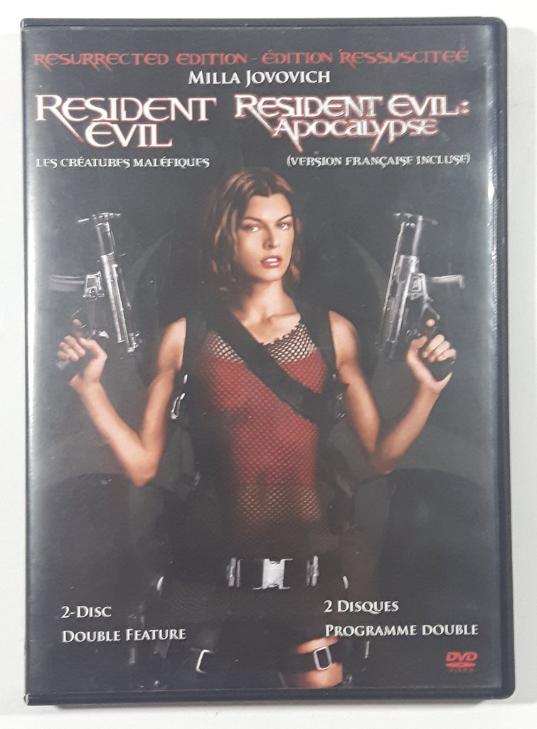 Resident Evil and Resident Evil Apocalypse 2 Disc Double Feature DVD M ...