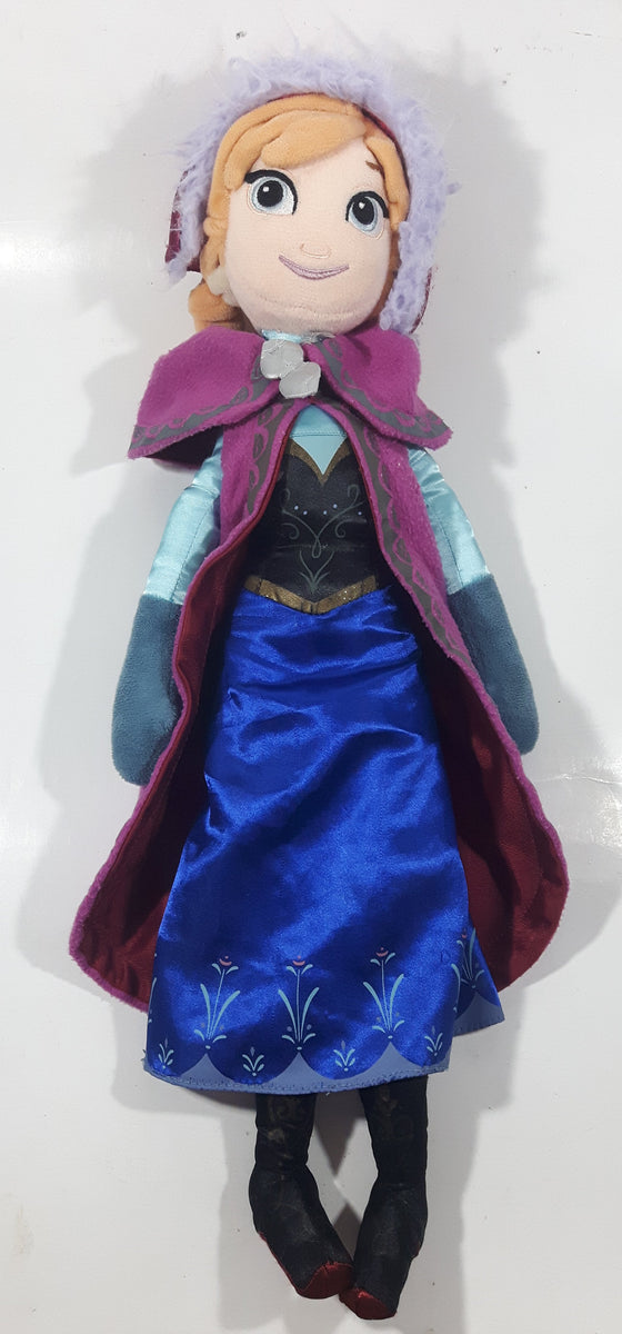 Disney Store Frozen Anna Character 21" Tall Toy Doll Stuff Plush Chara ...