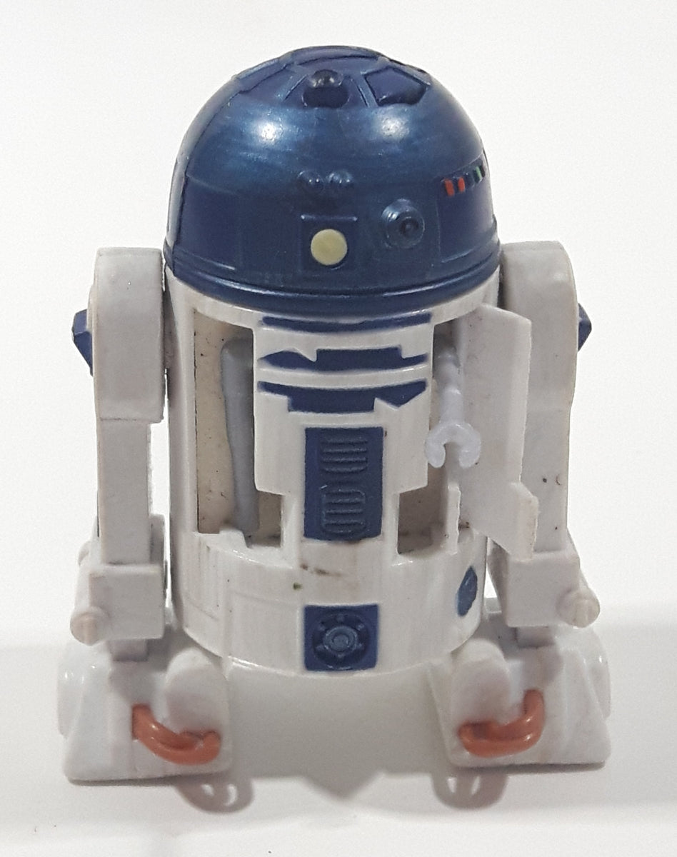 2008 Hasbro LFL Star Wars R2D2 2 1/4" Tall Toy Action Figure Missing O ...