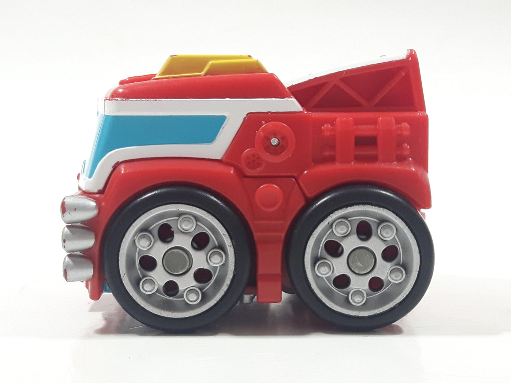 Transformers Red Fire Truck Red Plastic Toy Car Vehicle – Treasure ...