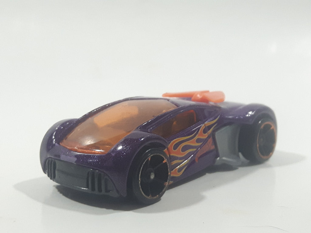 2011 Hot Wheels Super 6-Lane Raceway Phantom Racer Metalflake Dark Vio ...