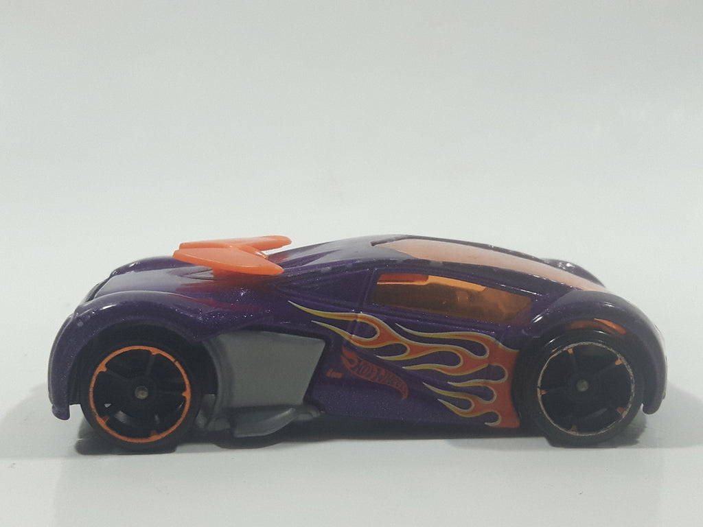 2011 Hot Wheels Super 6-Lane Raceway Phantom Racer Metalflake Dark Vio ...