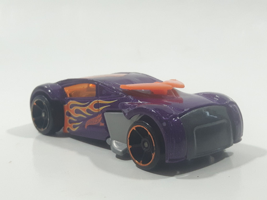 2011 Hot Wheels Super 6-Lane Raceway Phantom Racer Metalflake Dark Vio ...