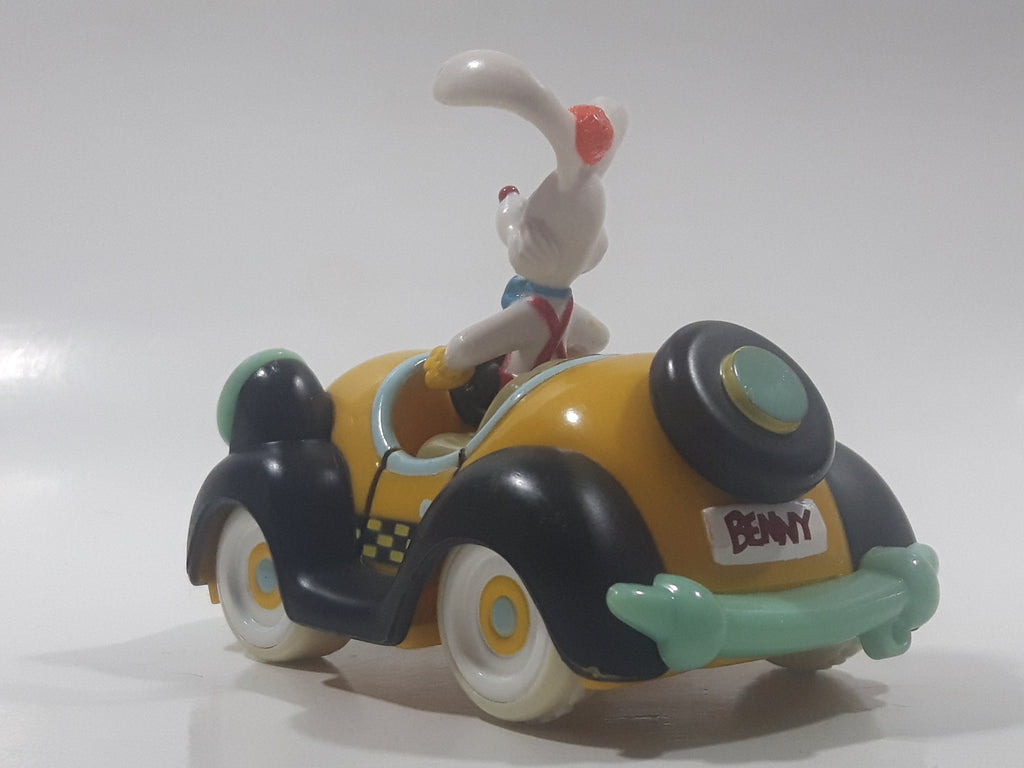 Disney Amblin Who Framed Roger Rabbit? Benny The Cab Yellow Plastic Pu ...