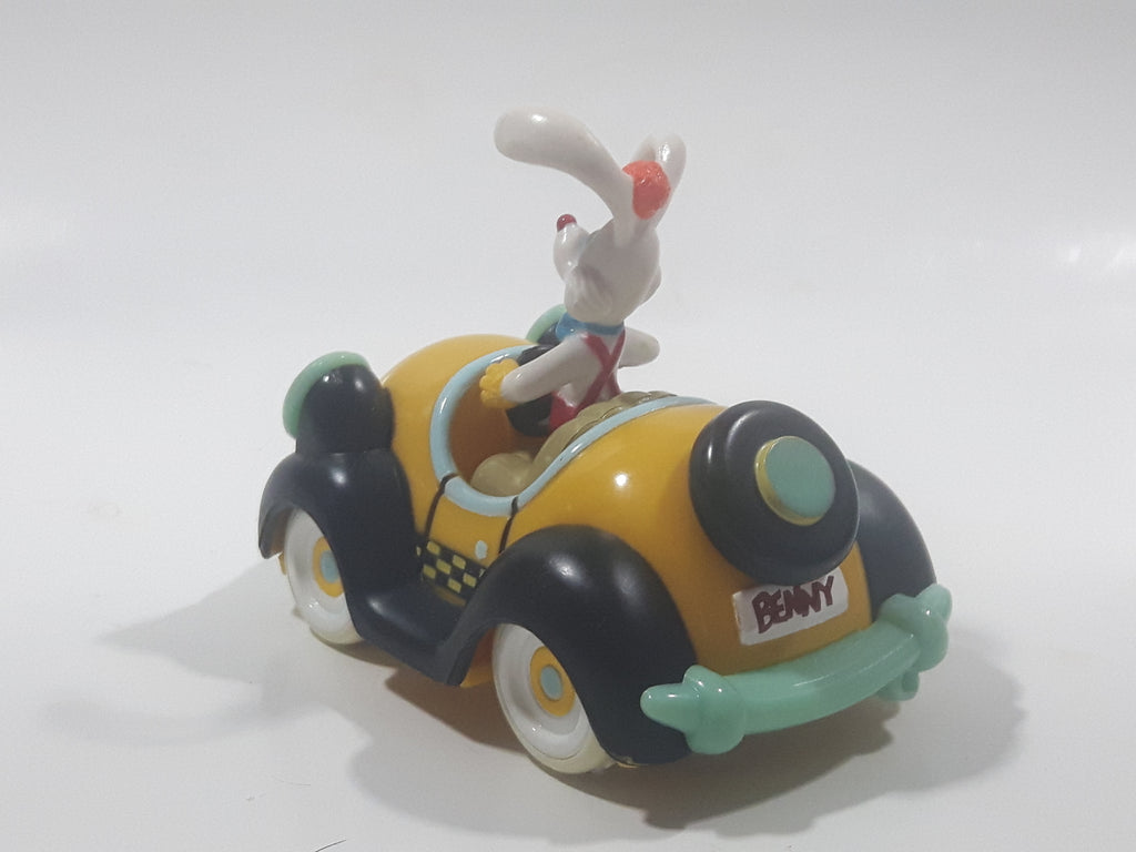 Disney Amblin Who Framed Roger Rabbit? Benny The Cab Yellow Plastic Pu ...