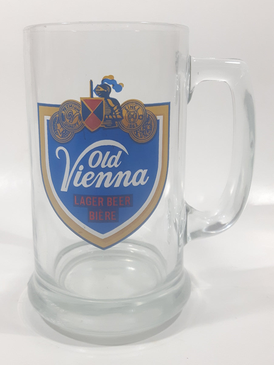 Vintage Old Vienna Lager Beer Biere 5 1/2" Tall Glass Mug – Treasure ...