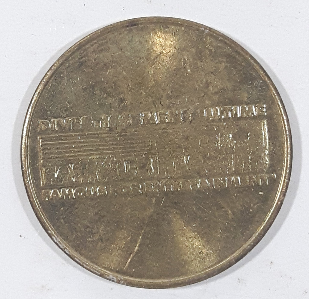 Vintage Famous Players Tech Town Gaming Game Token Metal Coin ...