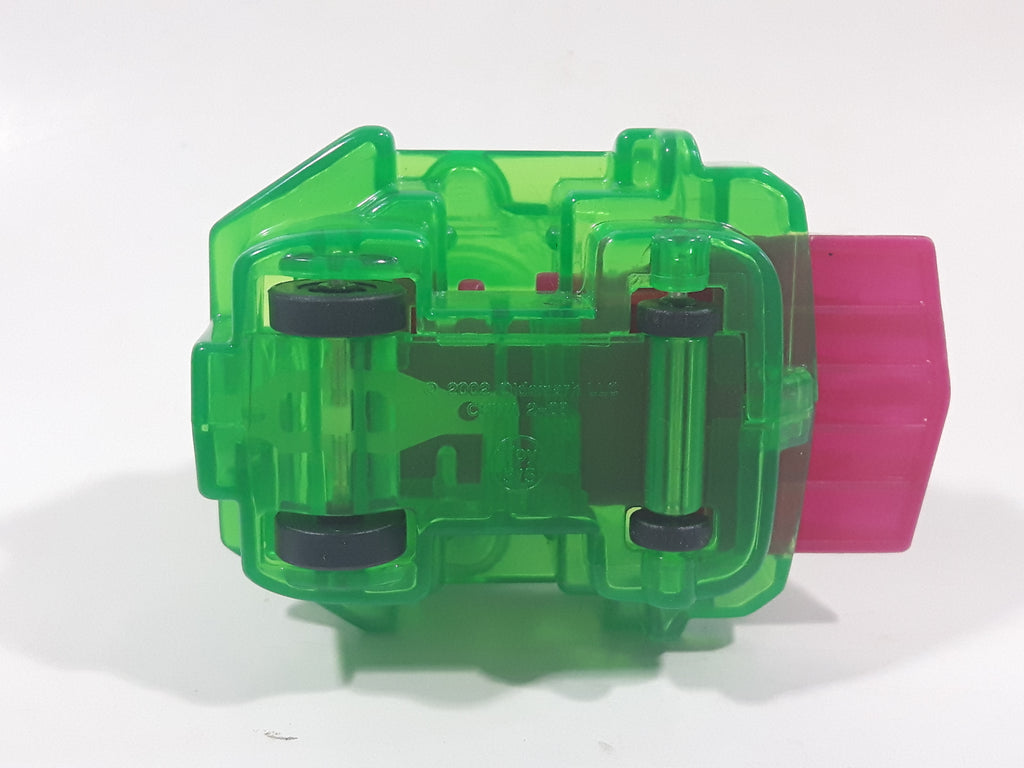 2002 Wendy's Kids Meal Oldemark Bots Green Bot 3 1/4" Long Toy Vehicle ...