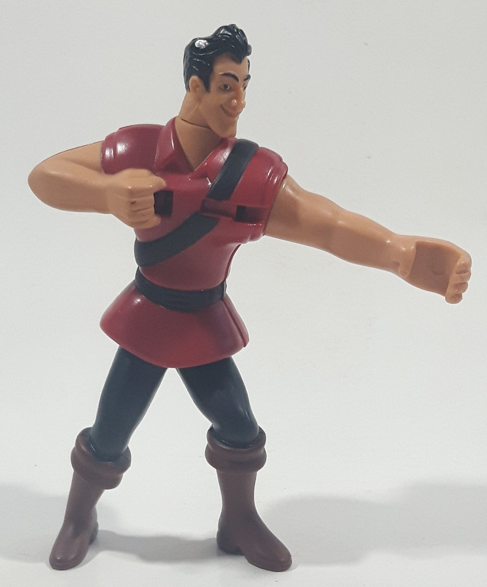 2002 McDonald's Disney Beauty And The Beast Gaston 4 5/8" Tall Toy Fig ...