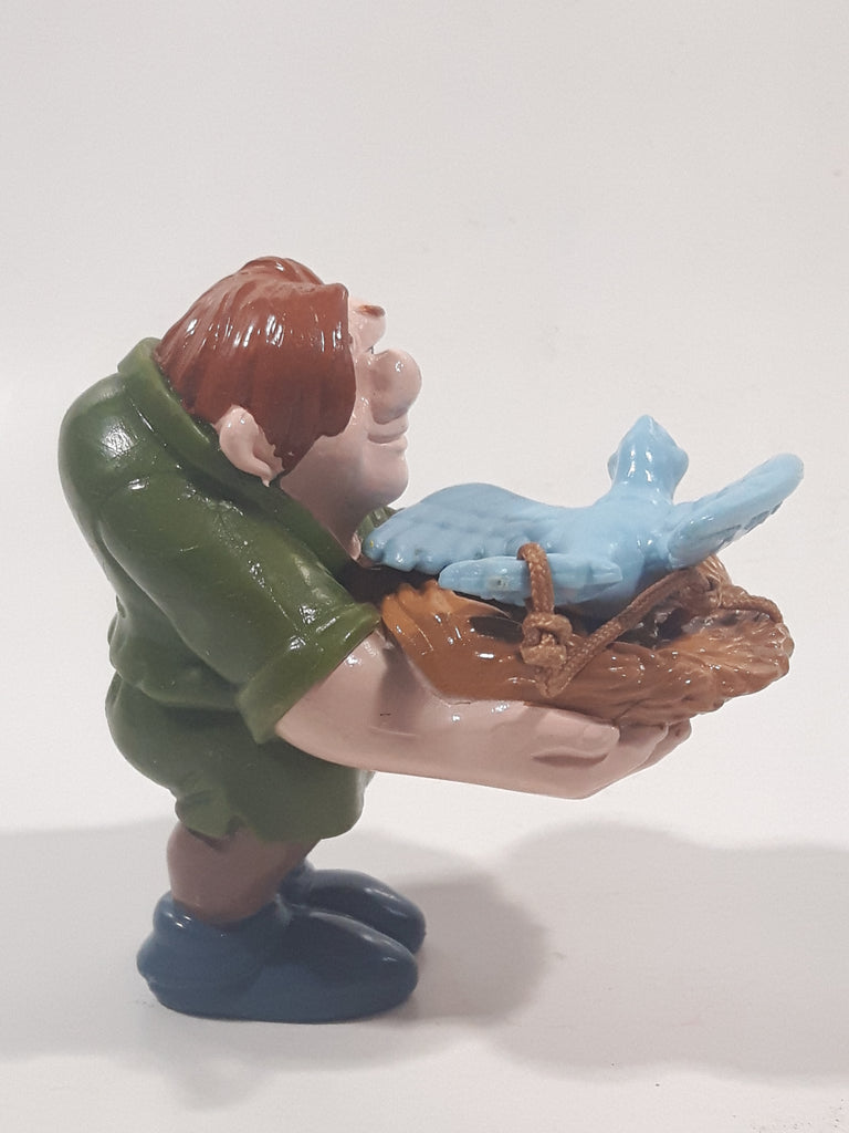 Disney Hunchback of Notre Dame Quasimodo Holding Nest with Blue Bird P ...