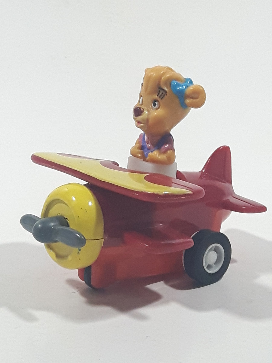 Vintage 1989 Disney Tailspin Holly's Bi-Plane 2 1/4" Tall Toy Airplane ...