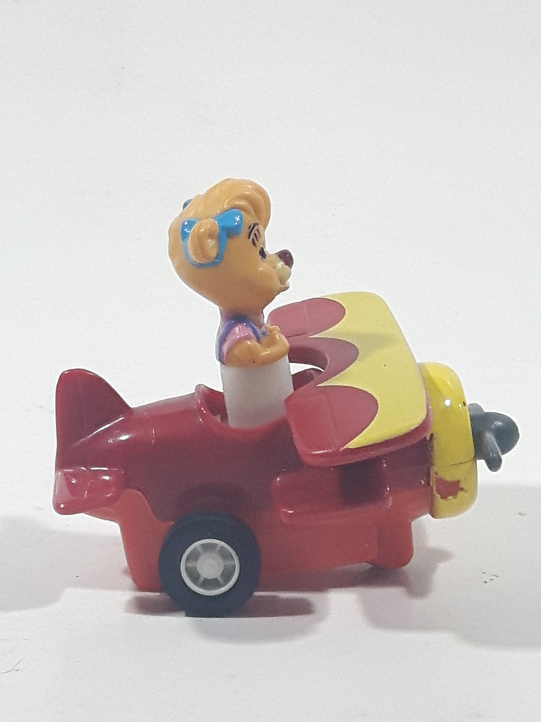 Vintage 1989 Disney Tailspin Holly's Bi-Plane 2 1/4" Tall Toy Airplane ...