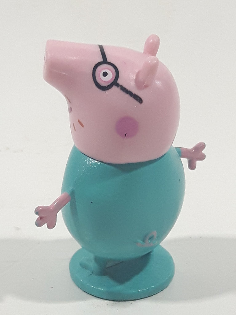 2003 ABD Peppa Pig Daddy Pig 2 1 8 Tall Toy Figure Treasure Valley 2003-abd-peppa-pig-daddy-pig-2-1-8-tall-toy-figure-treasure-valley