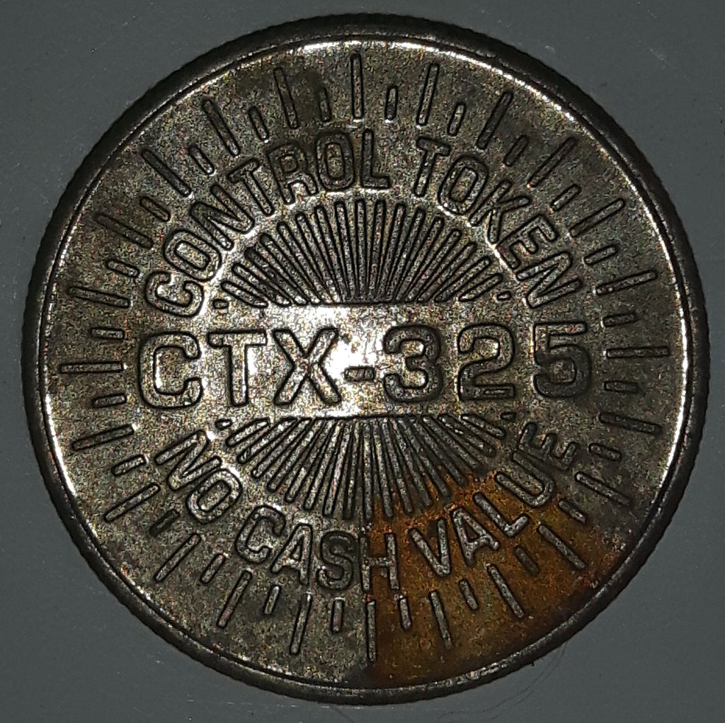 Vintage Control Token CTX 325 No Cash Value Token Metal Coin – Treasure ...