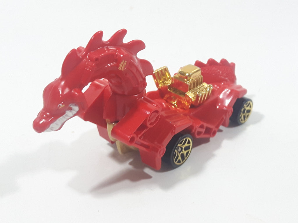 2012 Hot Wheels Year of the Dragon Edition Rodzilla Red Die Cast Toy C ...