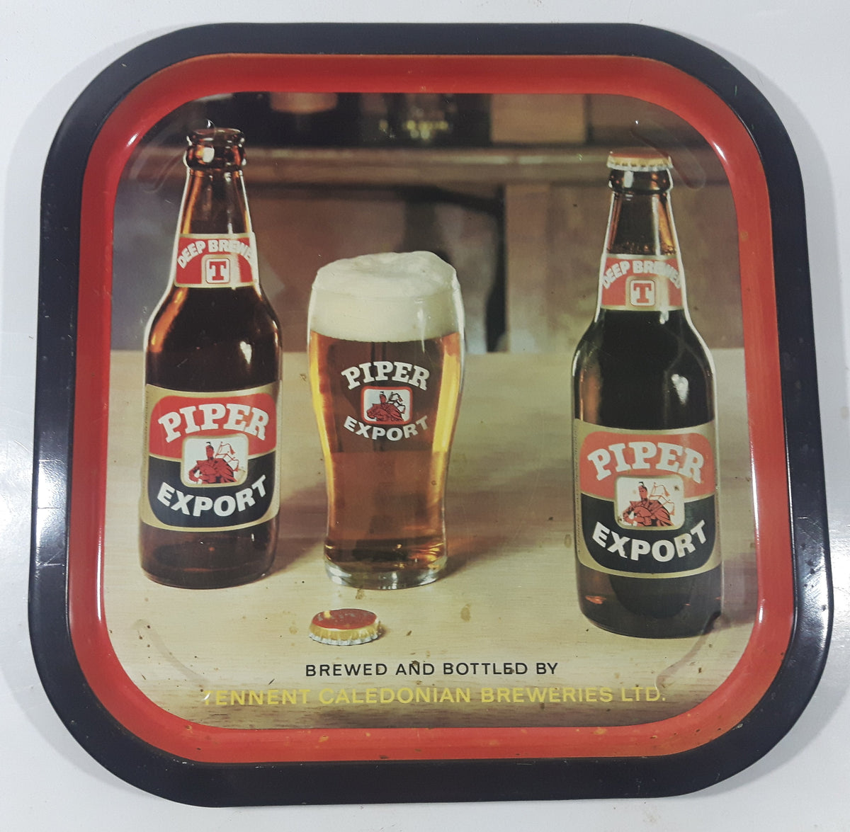 Vintage Piper Export Brewed And Bottled By Tennent Caledonian Brewerie ...