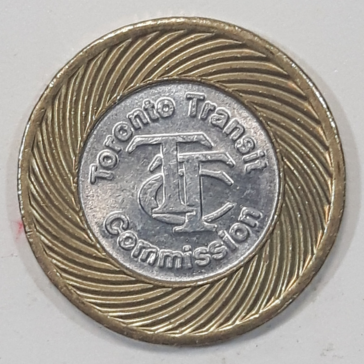 TTC Toronto Transit Commission Valid For One Fare Metal Coin Token ...