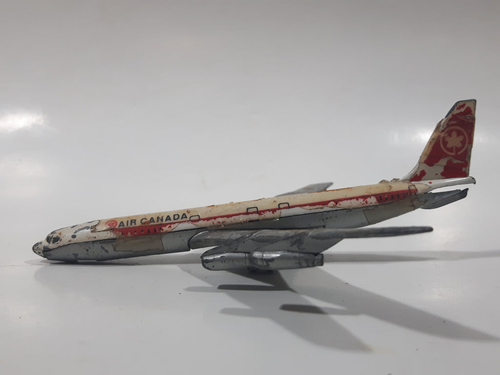 Vintage Lintoy Air Canada Passenger Jet Airplane Die Cast Toy Aircraft ...