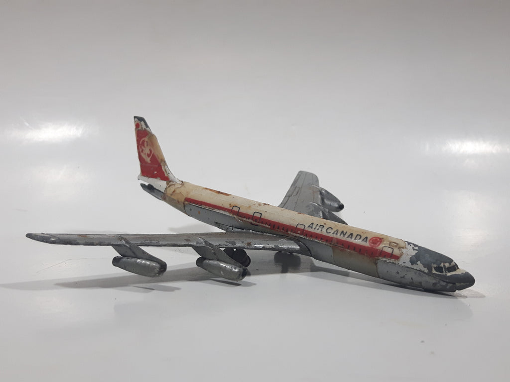 Vintage Lintoy Air Canada Passenger Jet Airplane Die Cast Toy Aircraft ...
