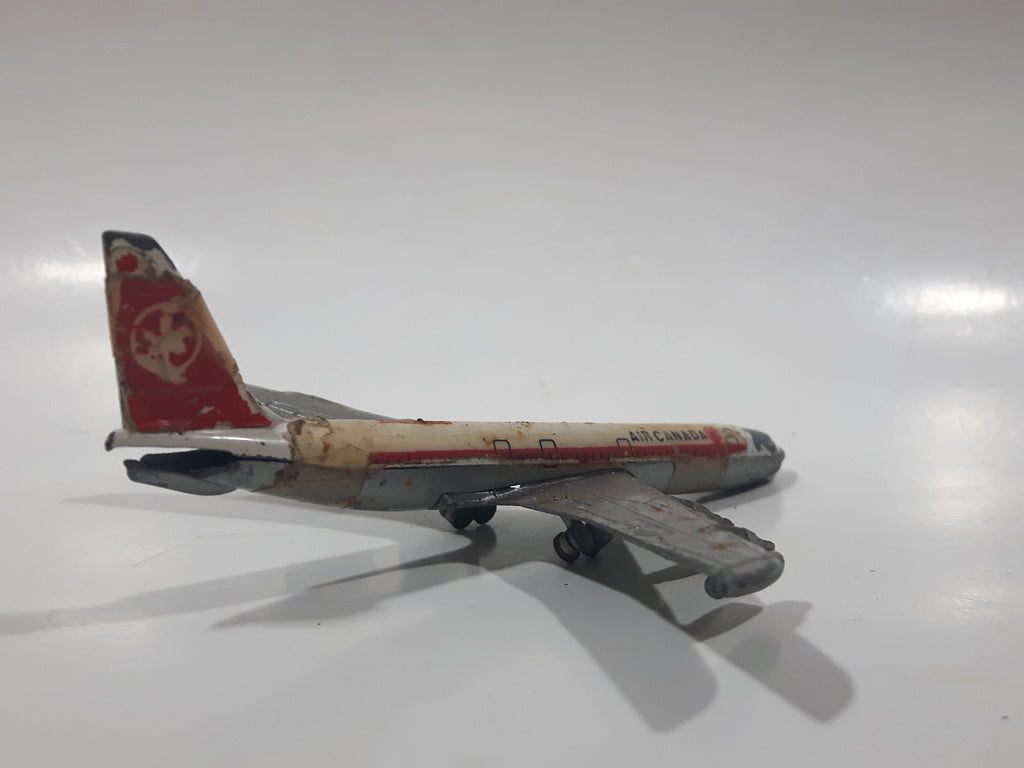 Vintage Lintoy Air Canada Passenger Jet Airplane Die Cast Toy Aircraft ...