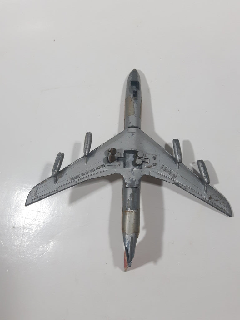 Vintage Lintoy Air Canada Passenger Jet Airplane Die Cast Toy Aircraft ...